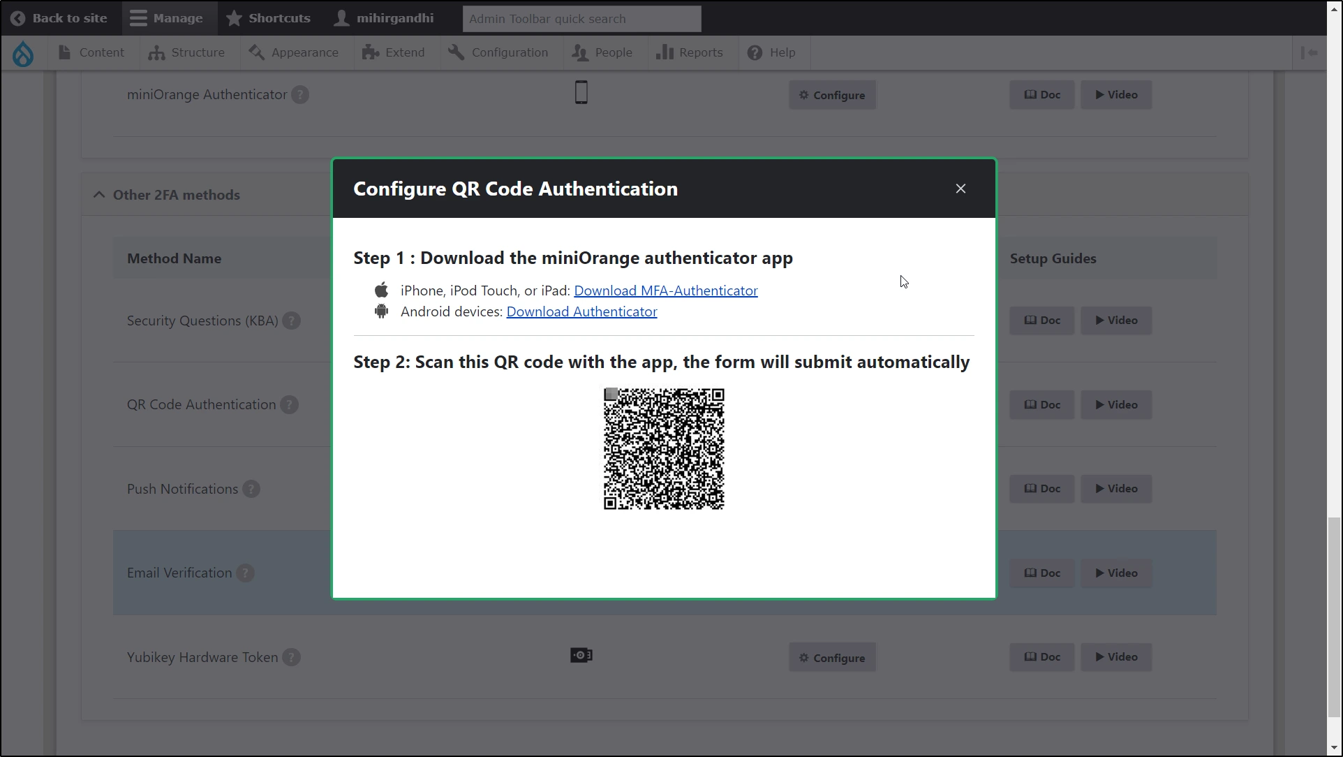 Drupal Qr Code Authentication Setup Guide For Qr Code Authentication